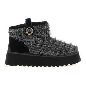 Pinko Martina 08 Stiefeletten - - Shoes - Damen - Grau - 36 EU