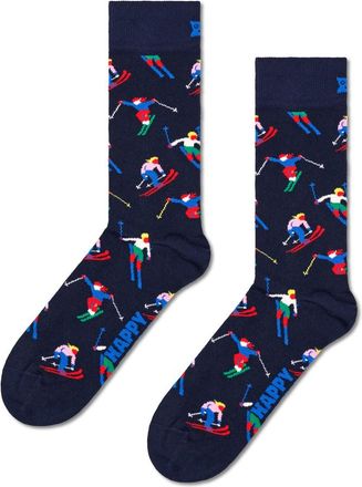 Happy Socks Socken mit Ski-Motiven in