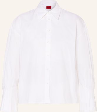 HUGO BOSS Hugo Hemdbluse Eggy weiss
