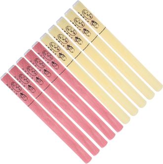 NUOBESTY Moxa Sticks f&uuml;r Sanfte Bauchmoxibustion 10 St&uuml;ck Nat&uuml;rliche Moxarollen in Rot und Gelb K&ouml;rperakupunktur W&auml;rmebehandlung Sicher f&uuml;r Altersgruppen Aroma