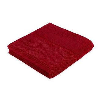 FROTTANA frottana Pearl Handtuch 50 x 100 cm aus 100% Baumwolle, ruby