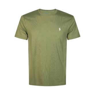 Ralph Lauren Polo Pony Crew T-Shirt - - Tops - Herren - Gr&uuml;n - 2XL