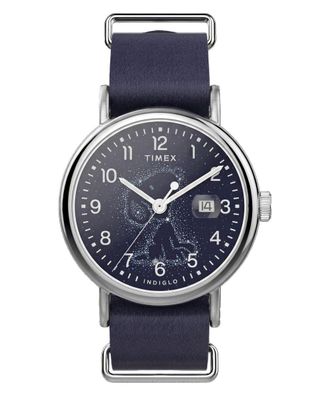 Timex Peanuts X Timex Weekender Astronomy Blau Herren Armbanduhr TW2Y84900