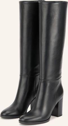 Gianvito Rossi Stiefel Santiago schwarz