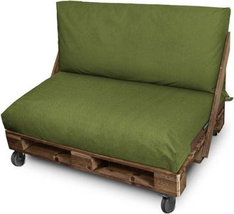 Happers Happers - Coussin palette dext&eacute;rieur Si&egrave;ge et/ou Dossier 120x60x20 Vert Naylim Mate