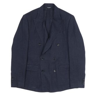 Dolce & Gabbana Homme, Vestes, Bleu, Taille: L Double-breasted Tailored Blazer