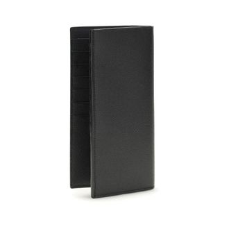 Saint Laurent Grained Calf Leather Wallet - Black