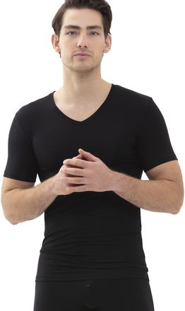 Mey Tagwäsche Serie Superior Modal Herren Shirts 1/2 Arm Schwarz XXL(8)