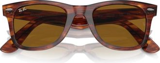 Ray-Ban unisex, Accessoires, Brun, Taille: 50 MM Rb2140 Wayfarer