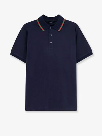 Gucci Cotton polo with Nastro Web detail on the collar - GUCCI - gender_Man