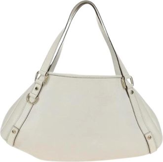 Gucci Sac bandouli&egrave;re vintage Pre-owned - Femme - Pre-owned - Blanc - Taille: ONE Size