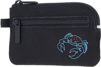Oxmox Schlüsselmäppchen New Cryptan Keyholder Crab Print Cyan Black schwarz