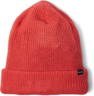 Volcom Herren Sweep Skull Fit Snow Beanie-Mütze, Orange S4, One Size