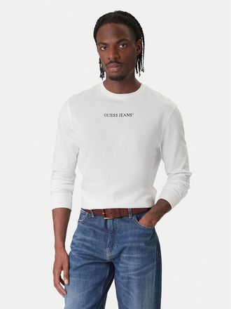 Guess Longsleeve M5RI84 K8HM0 Wei&szlig; Regular Fit