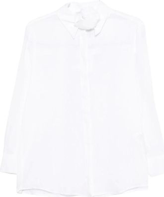 Marella Femme, Blouses et Chemises, Blanc, Taille: 42 FR Mlseditore Shirt