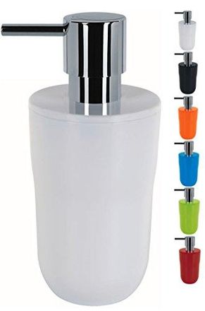 Spirella Seifenspender Flüssigseifen-Spender, Fassungsvermögen 7,5 x 7,5 x 16,5 cm - 300ml - Weiß