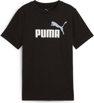 Puma T-Shirt ESS 2 COLOR NO.1 LOGO TEE B für Kinder, 100% Baumwolle