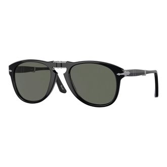 Persol Homme, Accessoires, Noir, Taille: 54 MM Lunettes de soleil pliables en noir
