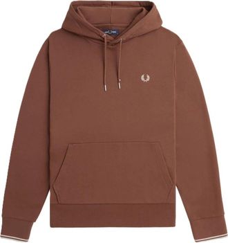Fred Perry Brauner Hoodie-Sweatshirt - - Sweatshirts & Hoodies - Herren - Braun - S
