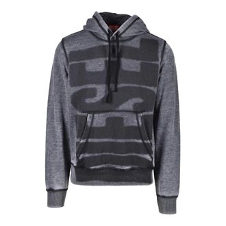 Diesel Herren, Sweatshirts & Hoodies, Grau, LGröße