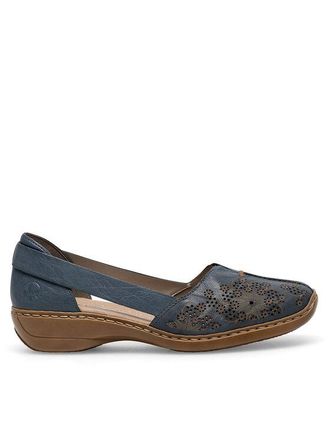 Rieker Halbschuhe 41396-12 Dunkelblau