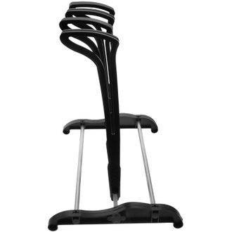 BESPORTBLE Ipetboom Freistehender Stiefel Organizer aus Metall f&uuml;r 2 Paar Hohe Stiefel Kompakter Schuhst&auml;nder Platzsparendes Stiefelregal f&uuml;r Flur und Eingangsbe