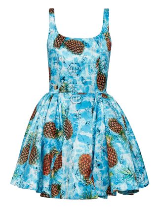 Philipp Plein Minikleid Pineapple Skies