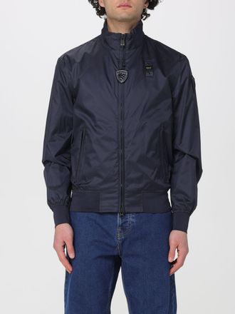 Blauer Jacke Herren Farbe Blau