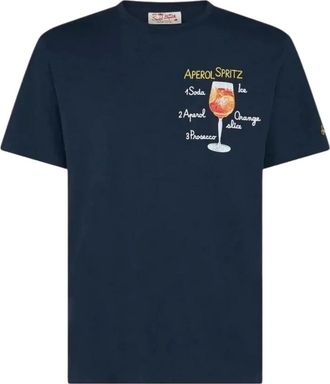 MC2 Saint Barth Homme, Tops, Bleu, Taille: M Portofino T-shirt