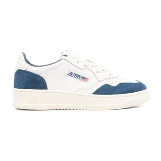 Autry Femme, Chaussures, Blanc, Taille: 36 EU Medalist Low Top Baskets