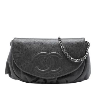 Chanel Pre-owned Vintage Umh&auml;ngetasche - - Pre-owned - Damen - Grau - ONE SIZE