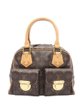 Louis Vuitton sac à main Manhattan PM (2005) - Marron