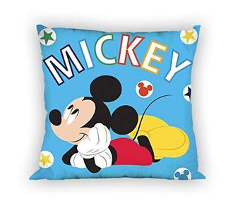 Disney Mickey Kissen, Polyester, Mehrfarbig, 35x35 cm