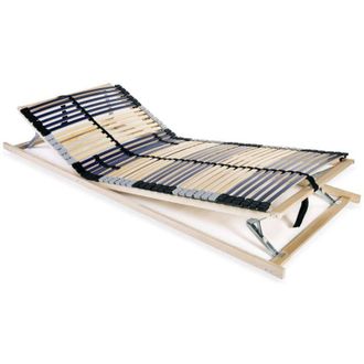 vidaXL Lattenrost mit 42 Latten 7 Zonen 80x200 cm vidaXL