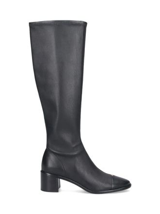 Tory Burch Tory Burch Stiefel - Streamlined Black Boots With Sturdy Sole And Timel - Gr. 10 - in Schwarz - für Damen
