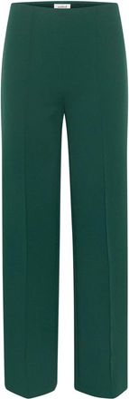 Soaked In Luxury Femme, Pantalons, Vert, Taille: 36 FR Pantalon de la forêt tropicale avec taille élastique