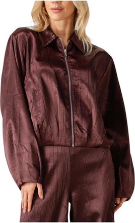 Y.A.S Y.a.s, Damen, Jacken, Braun, MGr&ouml;&szlig;e