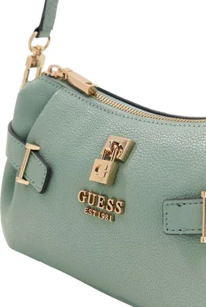 Guess Womens Crossbody Bag Light Sage Polyurethane - Crossbody-Bags