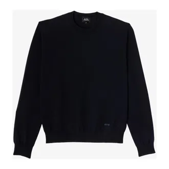 A.P.C. Mathieu Pullover - - Knitwear - Herren - Blau - M