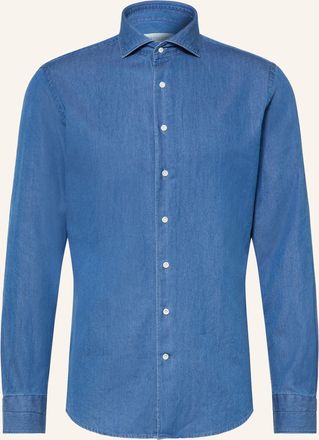 Profuomo Profuomo Hemd Slim Fit blau