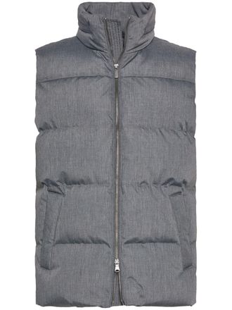 Boggi Milano gilet à design matelassé - Gris