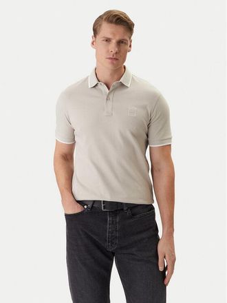 HUGO BOSS Poloshirt Passertip 50507699 Beige Regular Fit