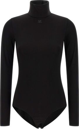 Courr&egrave;ges Top - Schwarz