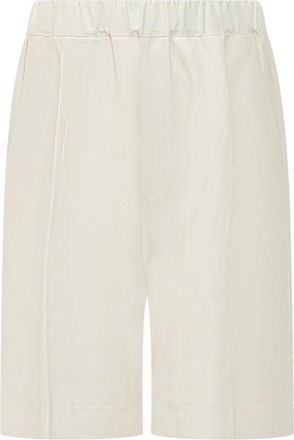 Laneus Homme, Shorts, Beige, Taille: S Elasticated Waistband Shorts