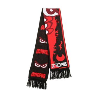 Octopus &Eacute;charpe logo citrouille Halloween - Homme - Accessoires - Multicolore - Taille: ONE Size