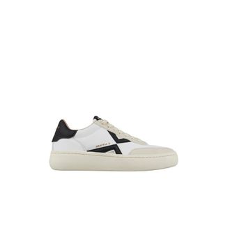 Alexander Smith Femme, Chaussures, Blanc, Taille: 40 EU Ocean Donna en blanc avec logo latéral et talon noir