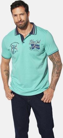 Jan Vanderstorm Poloshirt OLFGIR mit Kontrastdetails