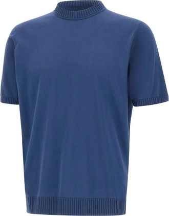 FILIPPO DE LAURENTIIS Homme, Pulls, Bleu, Taille: XL Pull &agrave; manches courtes