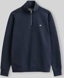 GANT Regular Fit Troyer aus Baumwoll-Mix