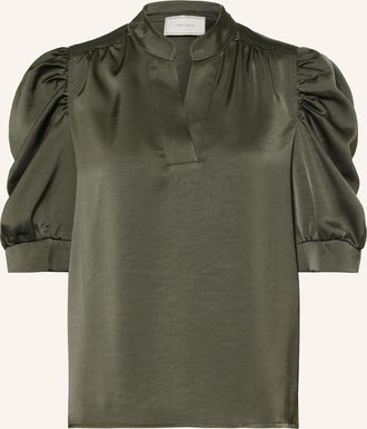Neo Noir Neo Noir Blusenshirt Roella Aus Satin gruen